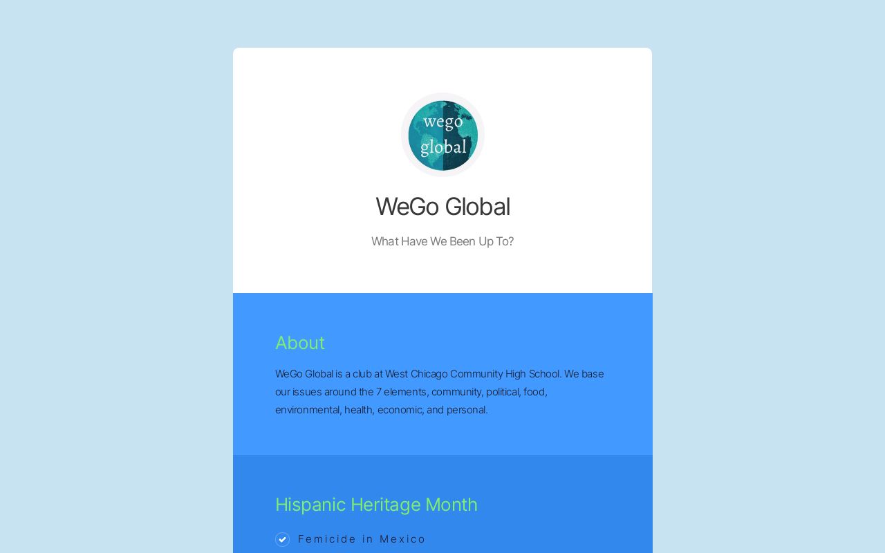 WeGoGlobal